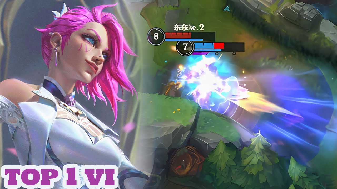 Wild Rift Vi - Top 1 Vi Gameplay Rank Season 15 - YouTube