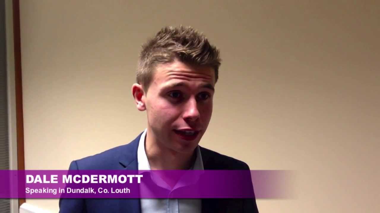 Dale McDermott Speaks About Louth YFG - YouTube