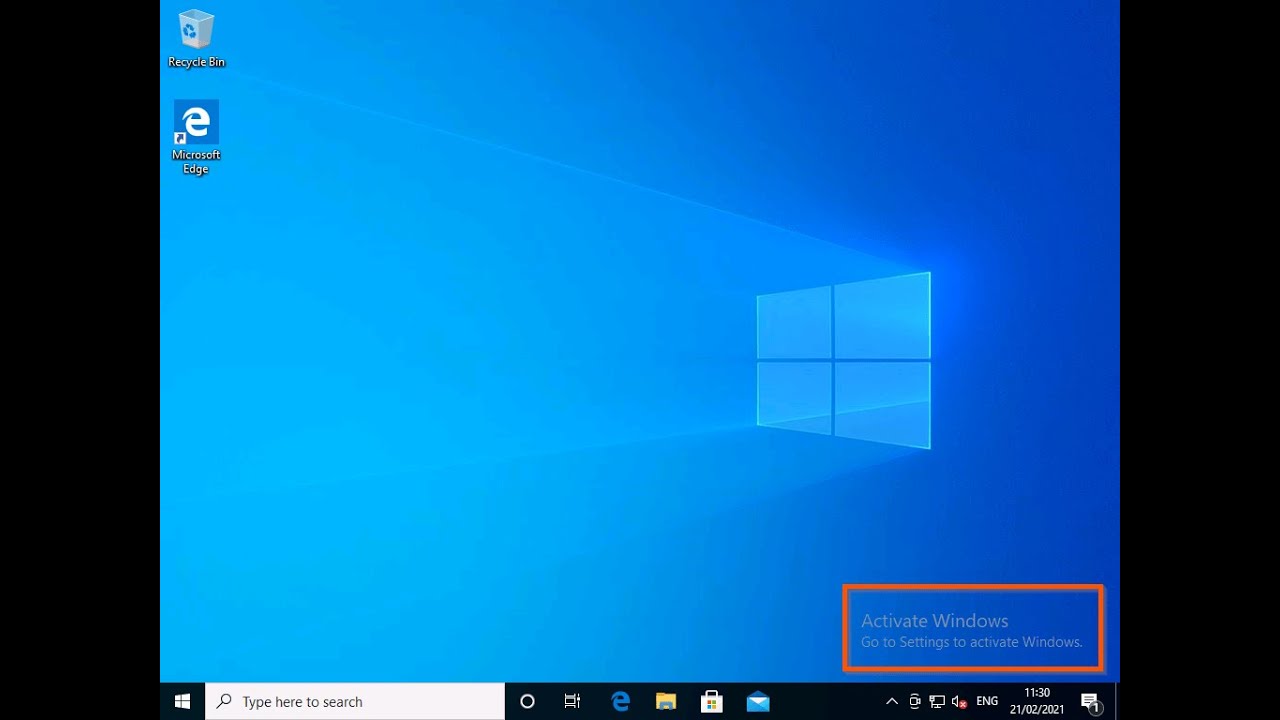 permanently activate windows activation watermark - YouTube