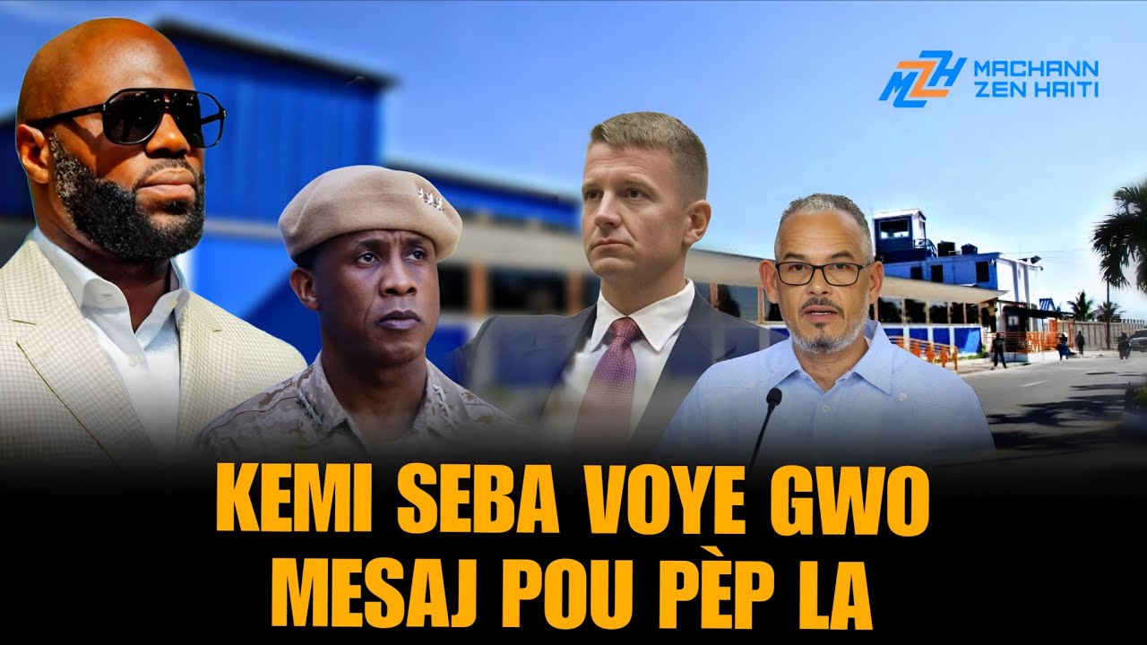 Kemi Seba Ateri Okap! Gwo Mesaj Pou Pèp Ayisyen || KPT! Rekou Mèsenè ...