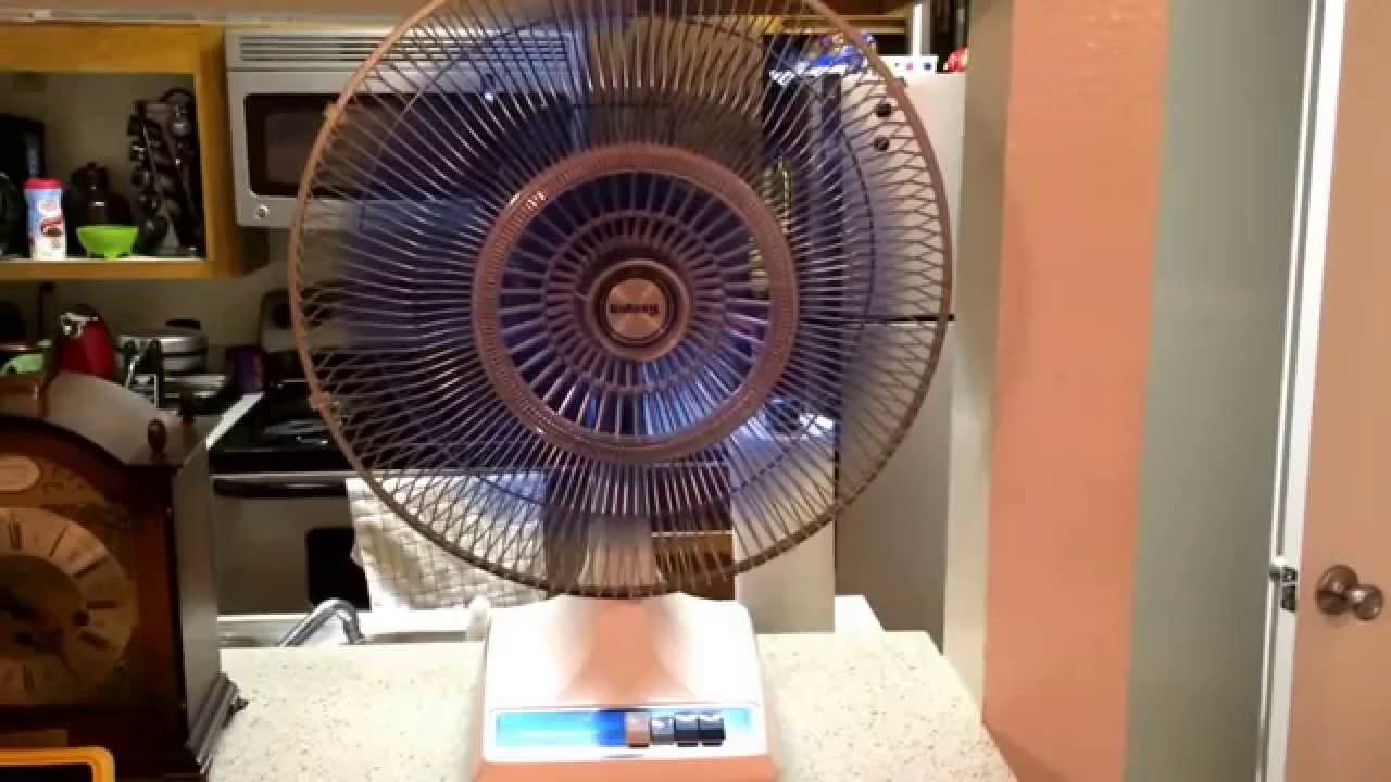 My "NEW" 16" Blue Galaxy Desk Fan - YouTube