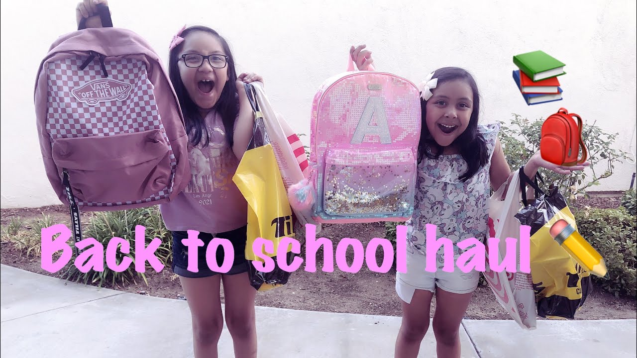 Back to school haul ️🎒📚 - YouTube