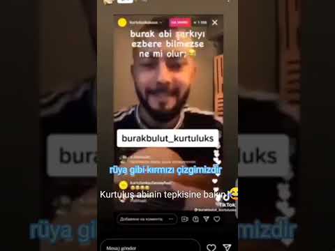 Burak bulut canlı yayında rüya gibi'yi yanlış okursa ne olur #kurtuluşkuş #burakbulut #shorts