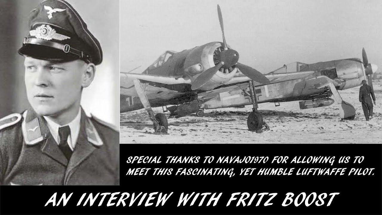 Video from the Past [09] - Interview with Fritz Boost, a Luftwaffe ...