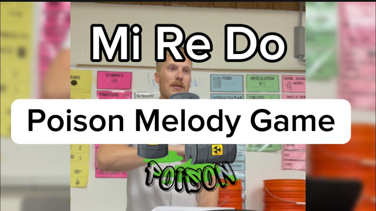 Poison Melody Game for music class & choir - YouTube