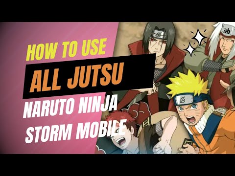 TUTORIAL CARA NINJUTSU, ULTIMATE JUTSU GAME NARUTO ULTIMATE NINJA STORM ...
