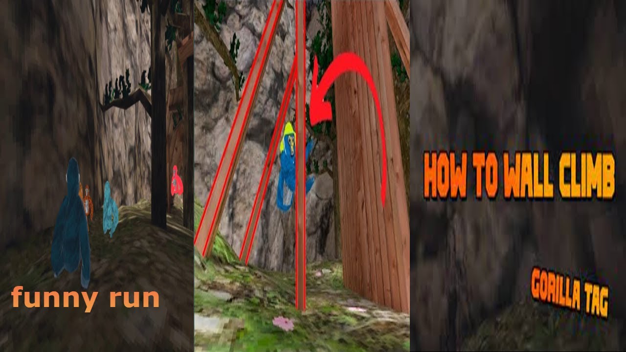 how to wall climb and more???(gorilla tag) - YouTube
