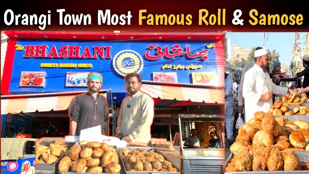 BHASHANI SWEETS & BAKERY - Karachi | Famous Rolls Samosas | Orangi Town ...