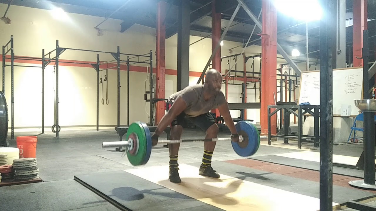 190718 - 3 Segment Snatch High Pull - 3@96 kgs. - YouTube