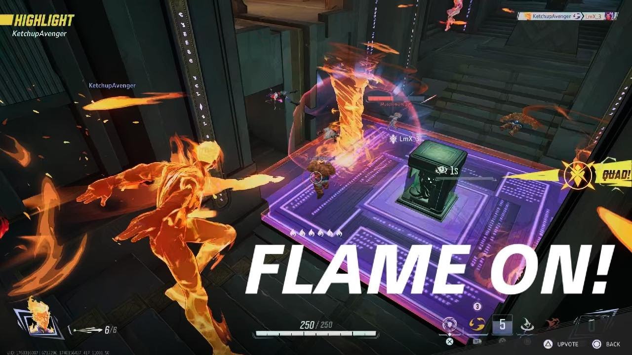 🔥 FLAME ON! 🔥 - Human Torch 5 KO Streak - Marvel Rivals - YouTube