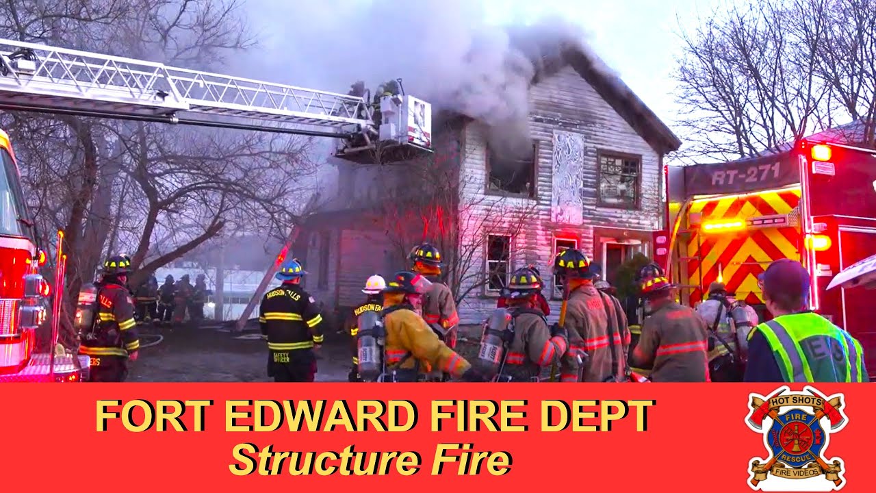 S2E26 Fort Edward Vol Fire Dept - Structure Fire - Multiple Departments ...