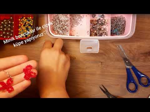 Boncuktan Küpe Yapımı