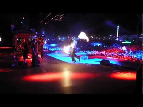 Zen Arts, Fire Dancers, Steve Angello, EDC 2011