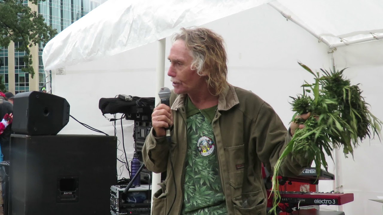 "Farmer" Bill Hawkins at the 48th Great Midwest Marijuana Harvest Fest ...