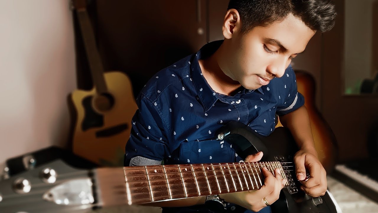 Lekkinchaleni stothramul electric guitar cover by Finny joseph - YouTube