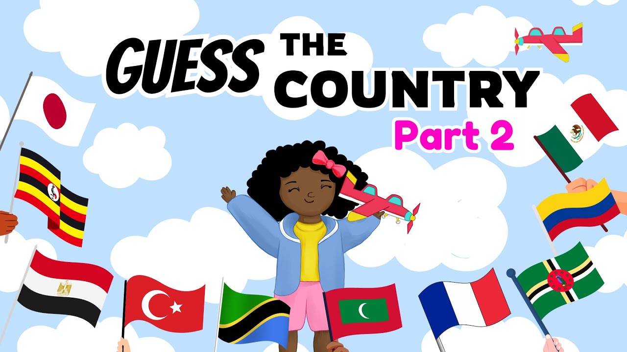 🧠🗺️ Guess the Country Flag Challenge! Fun Geography Game for Kids ...