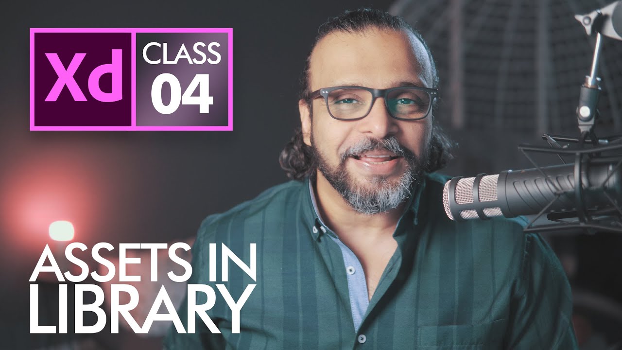Assets and Library in Adobe XD - اردو / हिंदी [Eng Sub] - YouTube