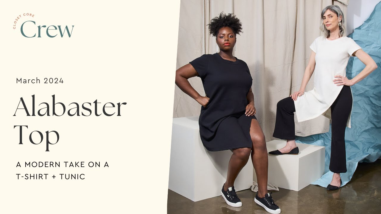 Design Story for the Alabaster Knit Top| Closet Core Crew - YouTube