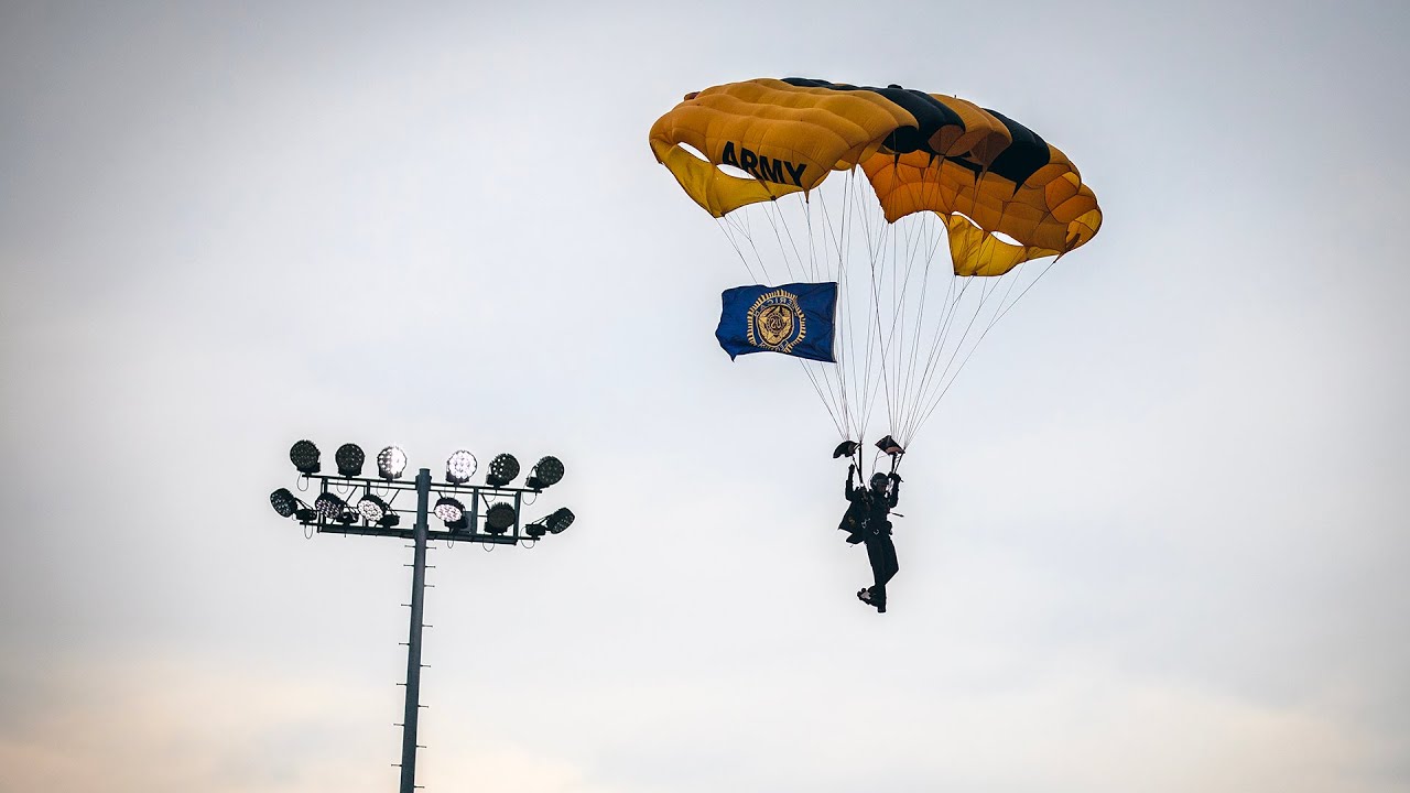 U.S. Army Golden Knights jump into American Legion World Series ...