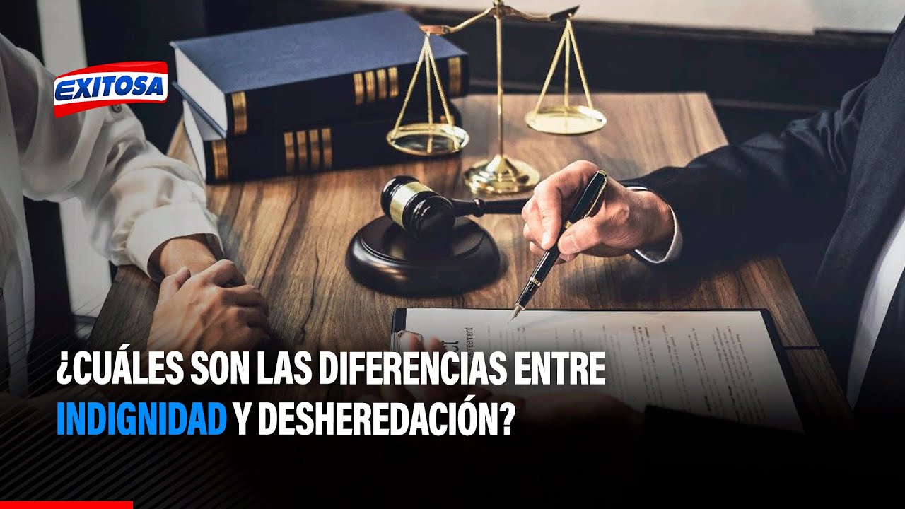 🔴🔵¿Cuáles son las diferencias entre indignidad y desheredación? - YouTube