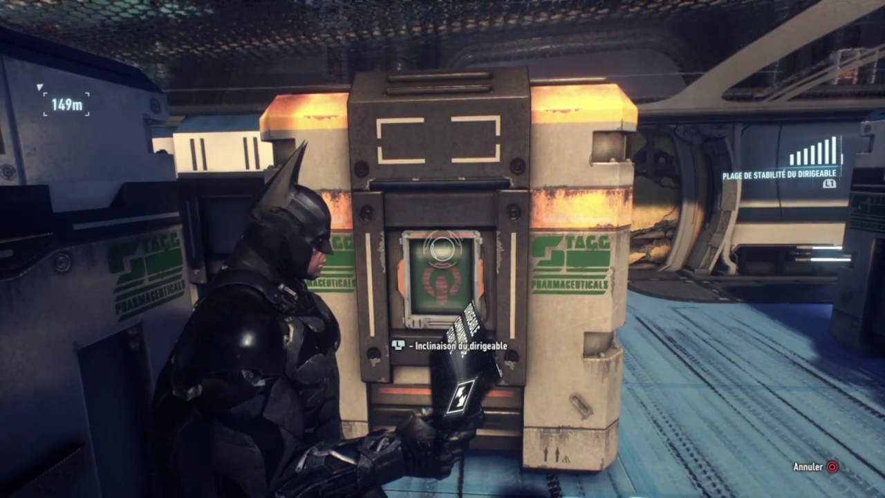 Batman Arkham Knight: 2 Dirigeables de stagg entreprises - Walkthrough ...