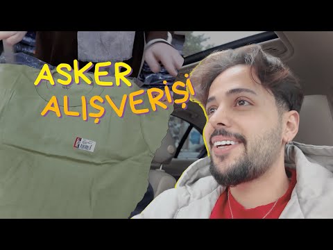 Askerlik Alışverişi 🪖, Abim Askere Gidiyor 🛍️ | vlog