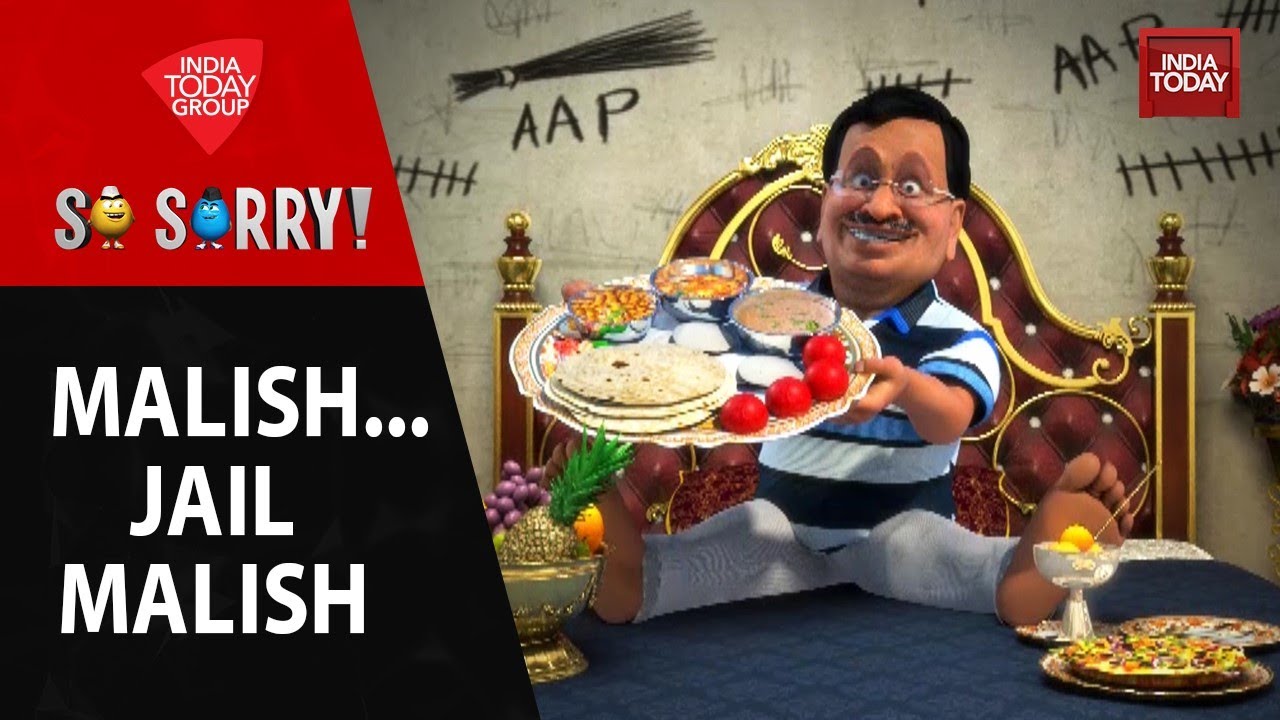 So Sorry: Malish... Jail Malish | Satyendra Jain | Tihar Jail | India ...