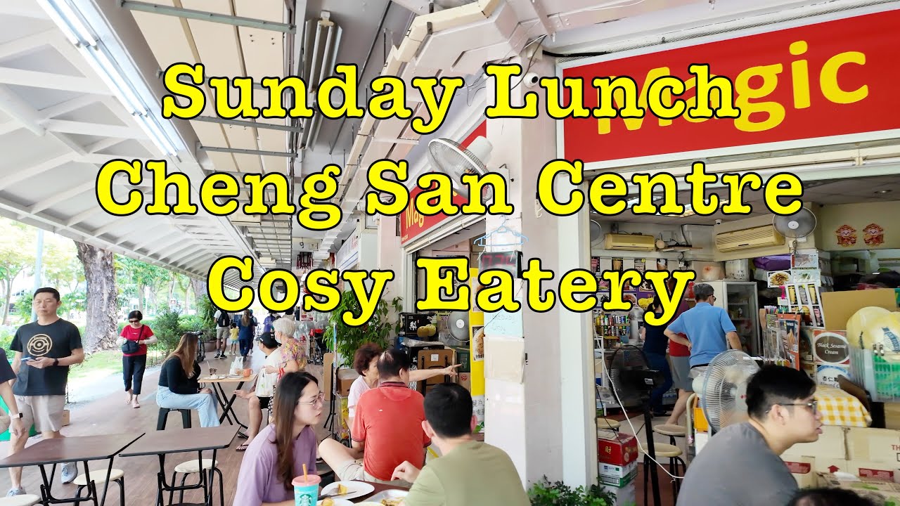 Sunday Lunch at Cosy Eatery in Cheng San Centre #singapore #food #lunch ...