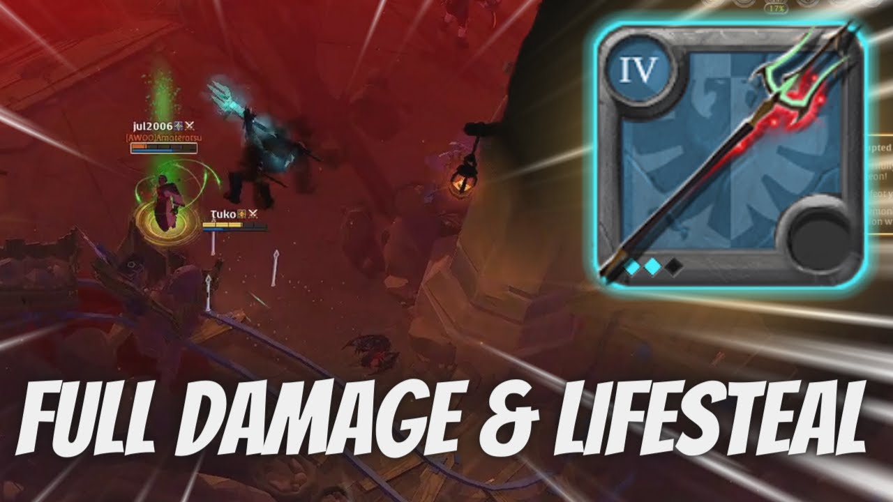 TRINITY SPEAR THIS BEST WEAPON WIH FULL DAMAGE | CORRUPTED DUNGEON ...