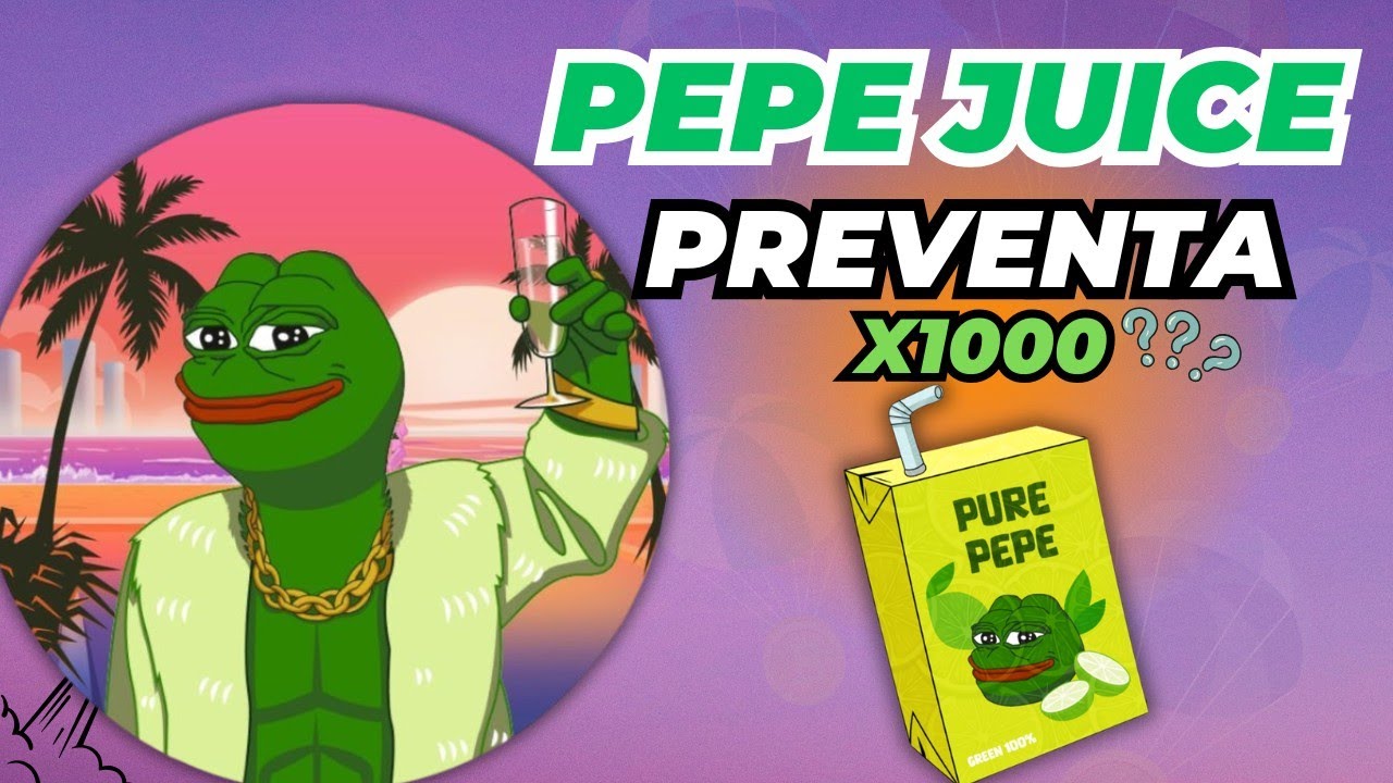 Nueva memecoins explosiva PEPE JUICE posible x1000 #crypto #preventa # ...