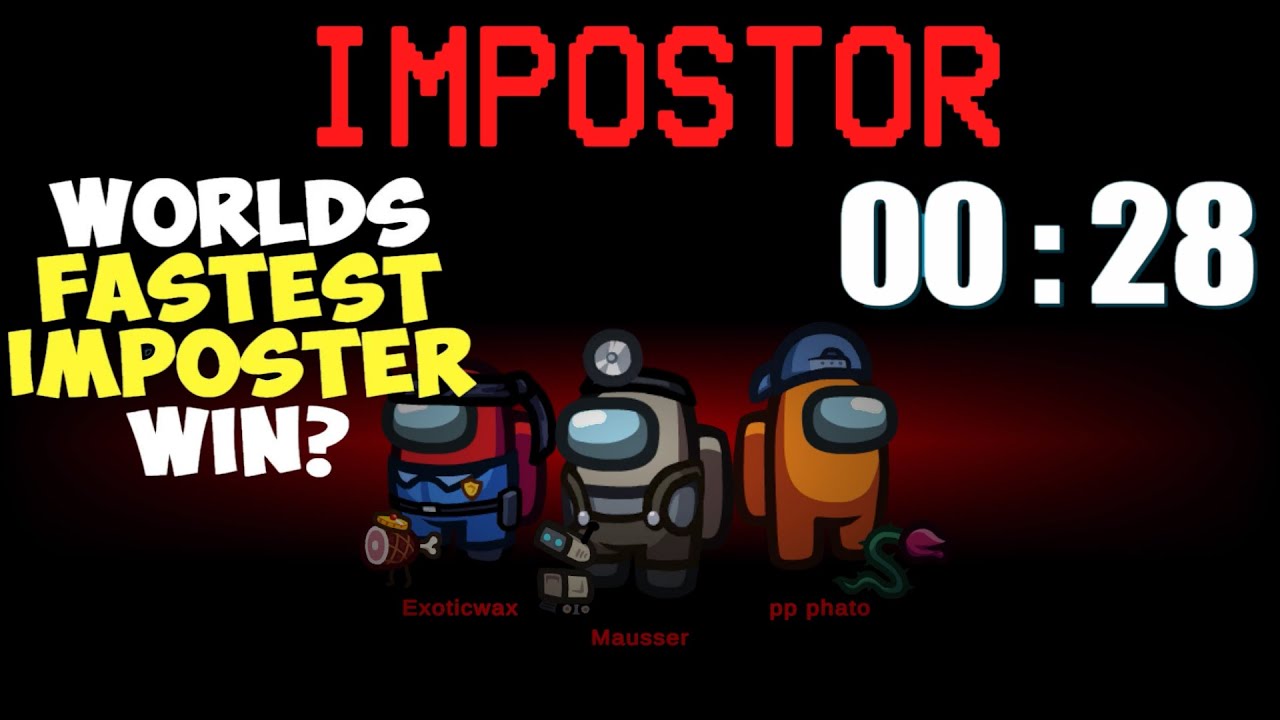 Fastest Imposter Win Ever? - YouTube