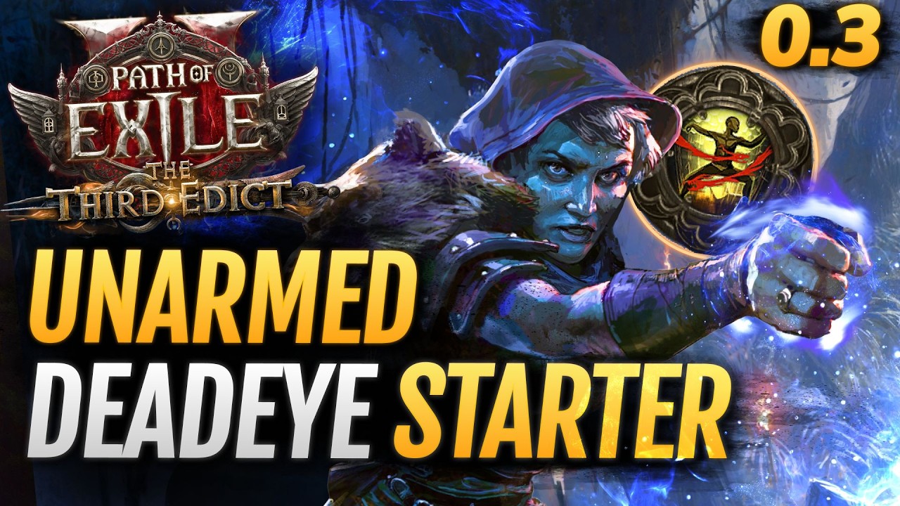 [PoE 2] UNARMED Hollow Palm Deadeye - 0.3 League Starter Build Guide ...