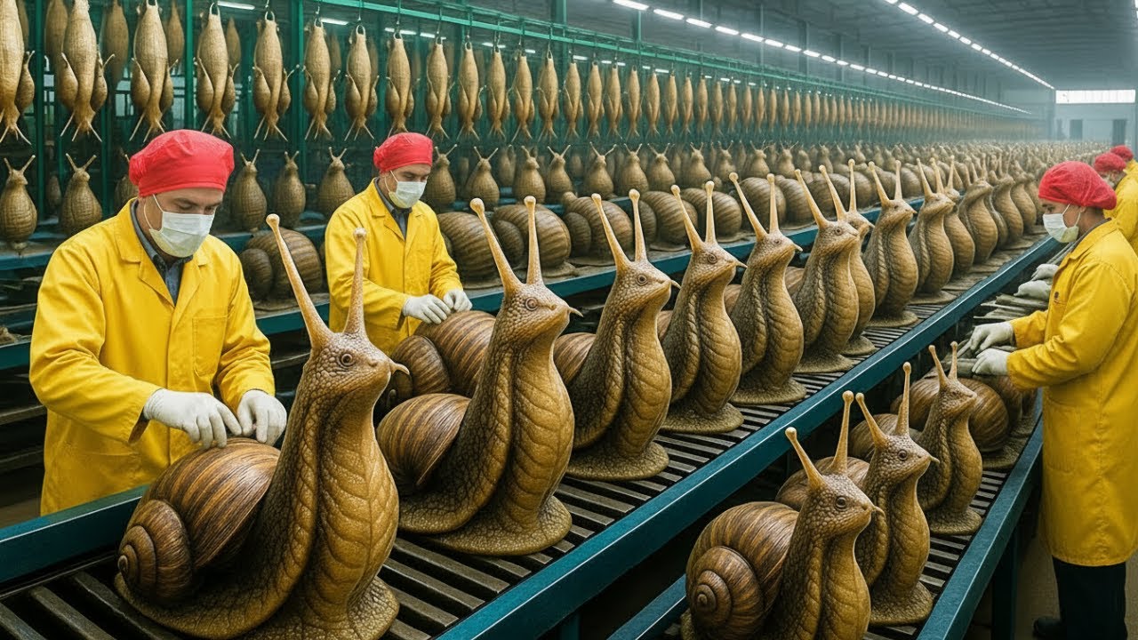 Inside the Snail Beauty Product Factory – Luxury Skincare Made from ...