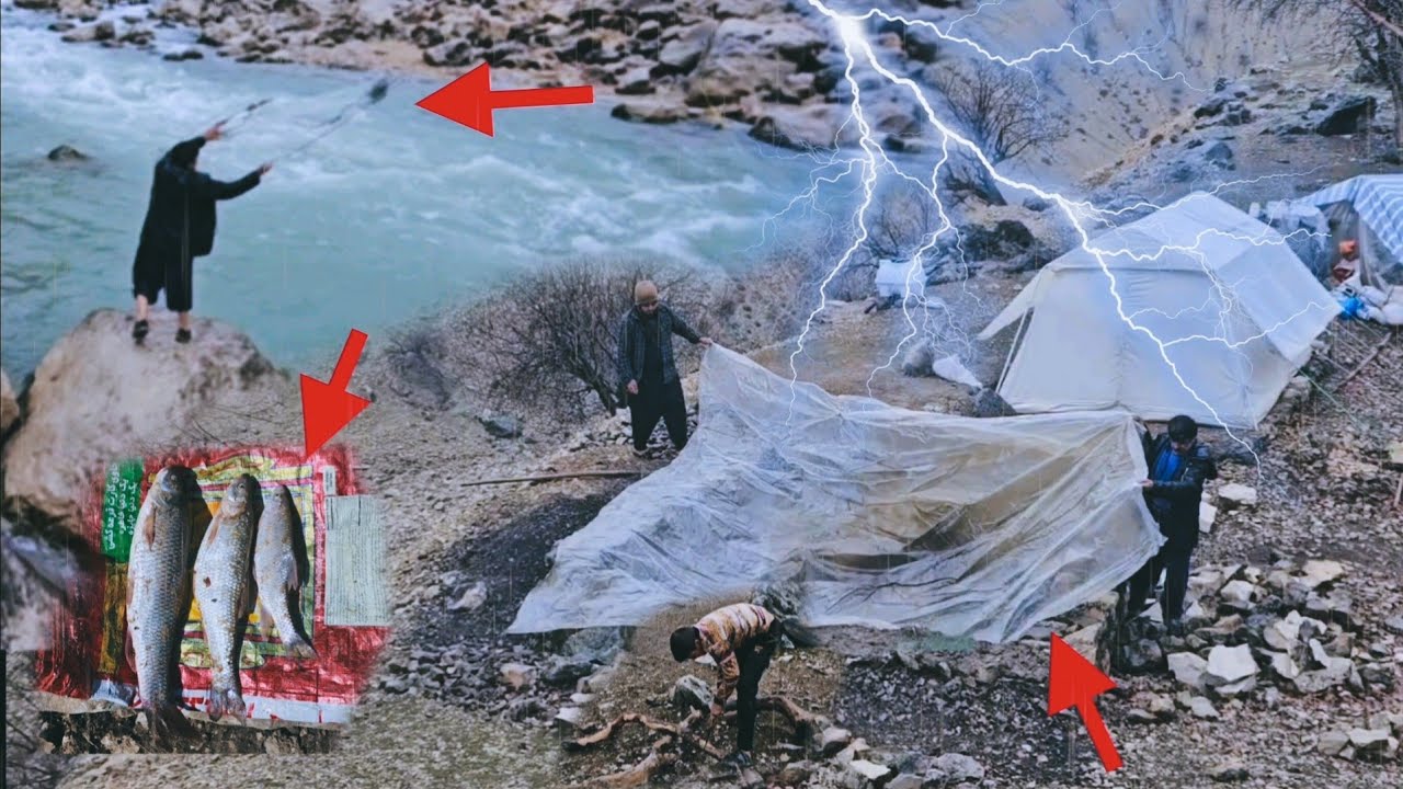 "Escape from the Deadly Flood! ⛈️ Saving a Nomadic Family & Exciting ...