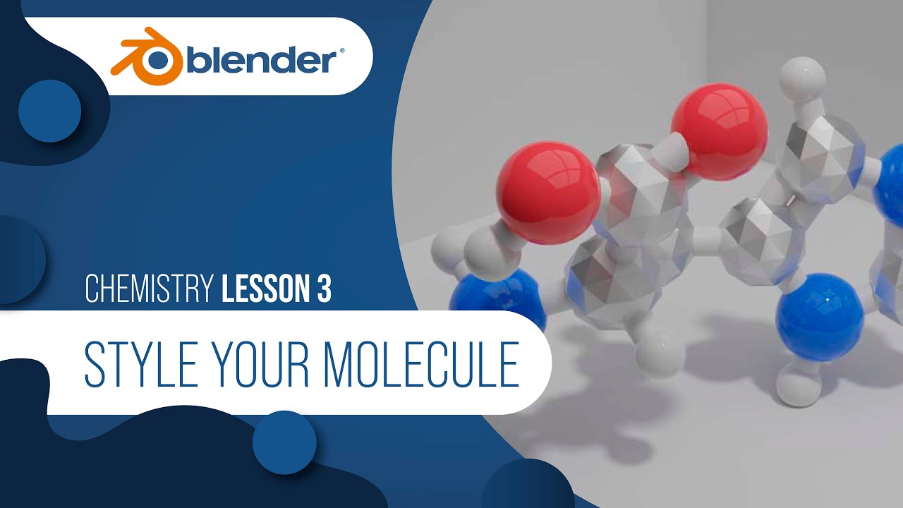 Chemistry L3: Style your molecule in Blender - YouTube