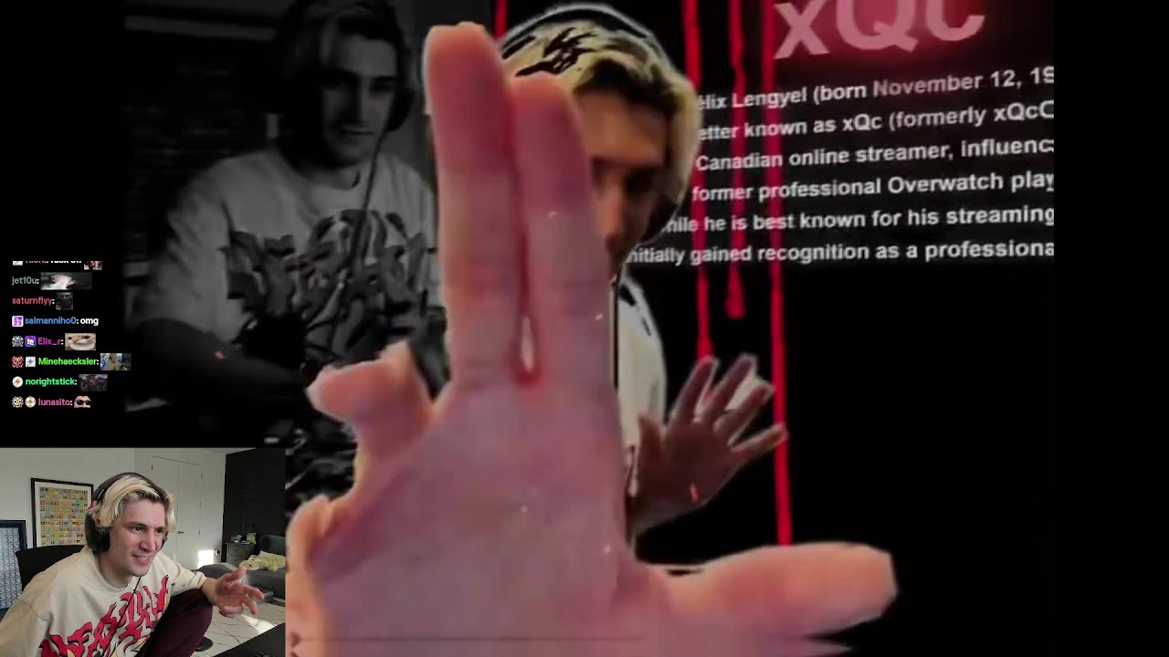 xQc is Addicted to his Tiktok Edit - YouTube