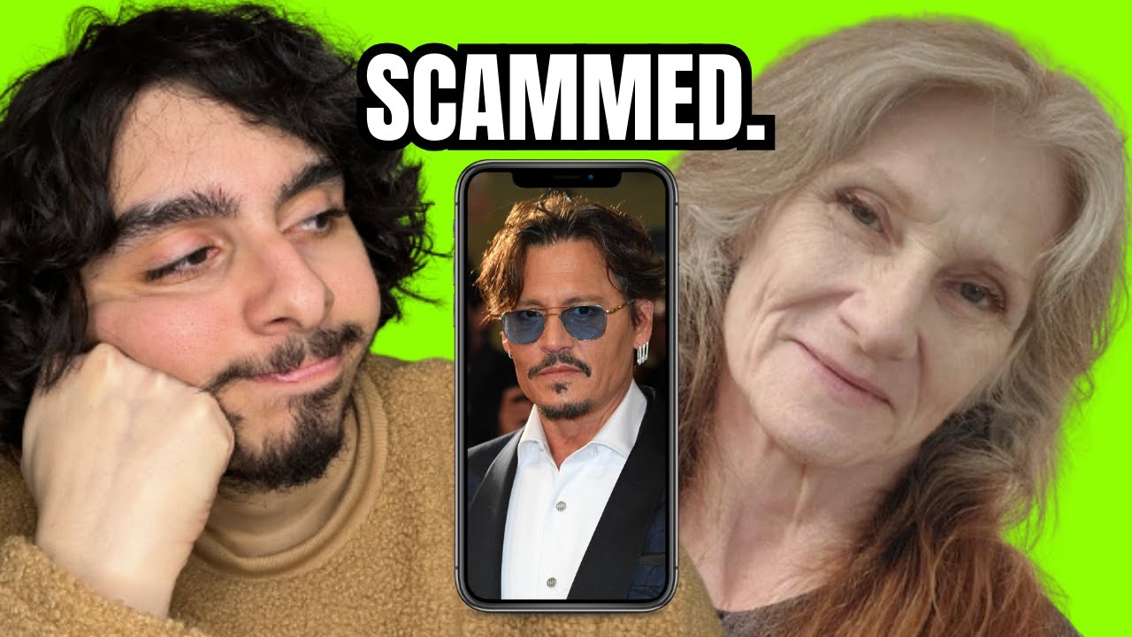 Woman CATFISHED by "JOHNNY DEPP" in $40,000 Romance Scam - YouTube