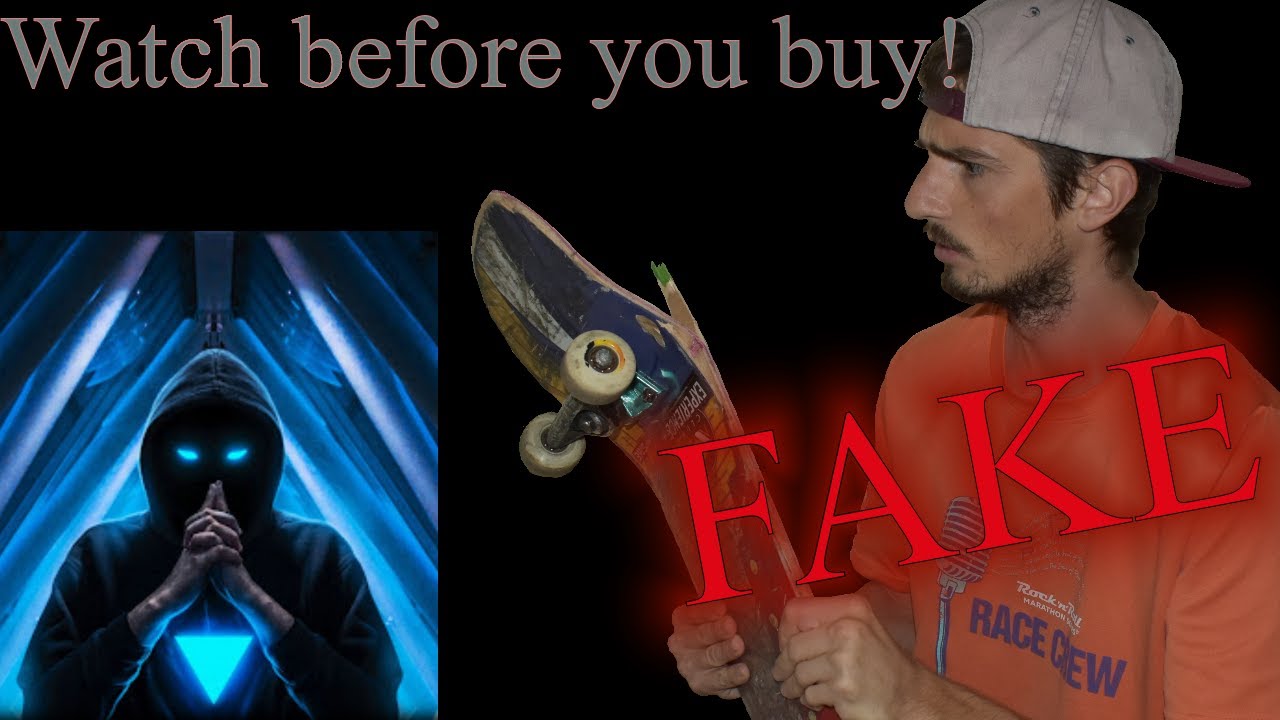FAKE SKATEBOARDS! (SCAM) DON'T BUY THESE - YouTube