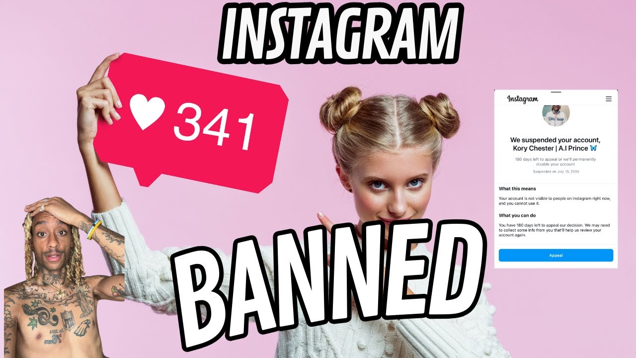 My Instagram BANNED - Must Watch To Protect Yourself - YouTube