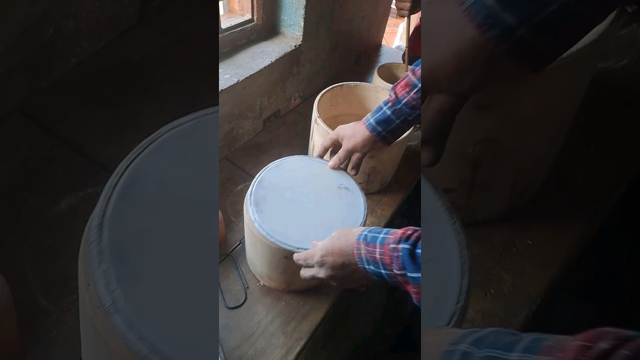 wooden roto making video🥁🥁#shorts #amitandamolart - YouTube