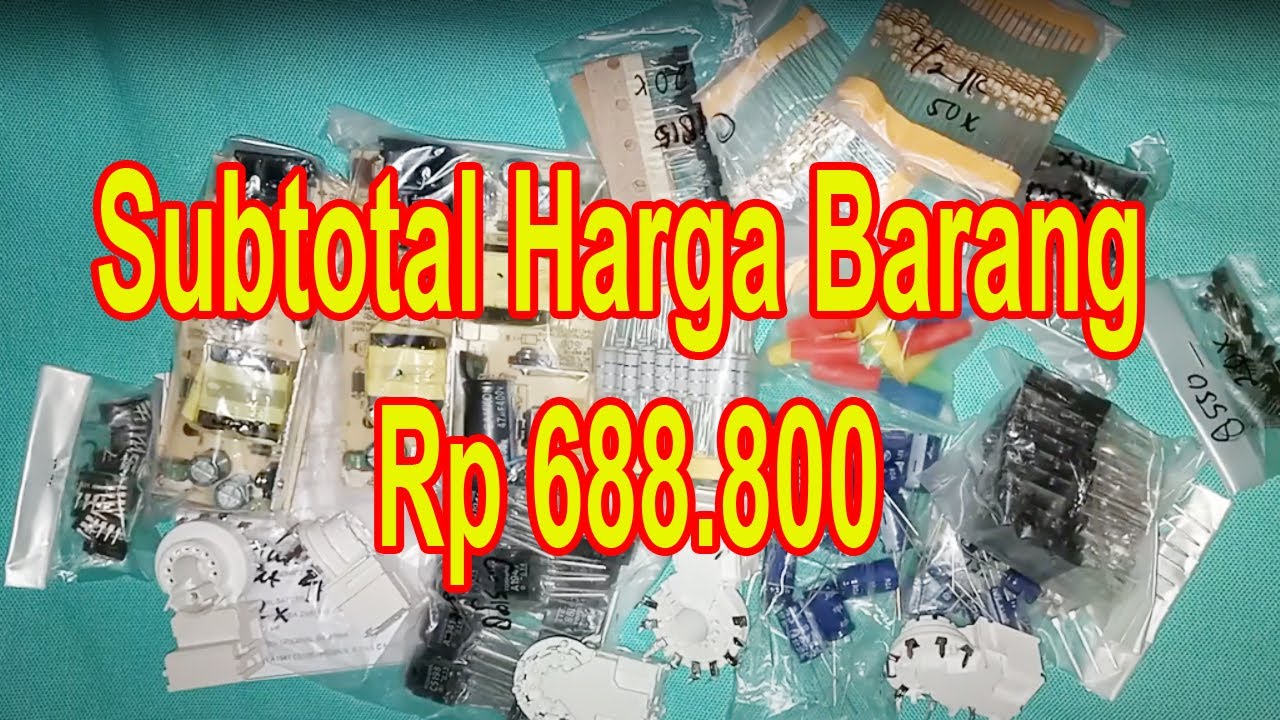 unboxing paket komponen elektronik - YouTube