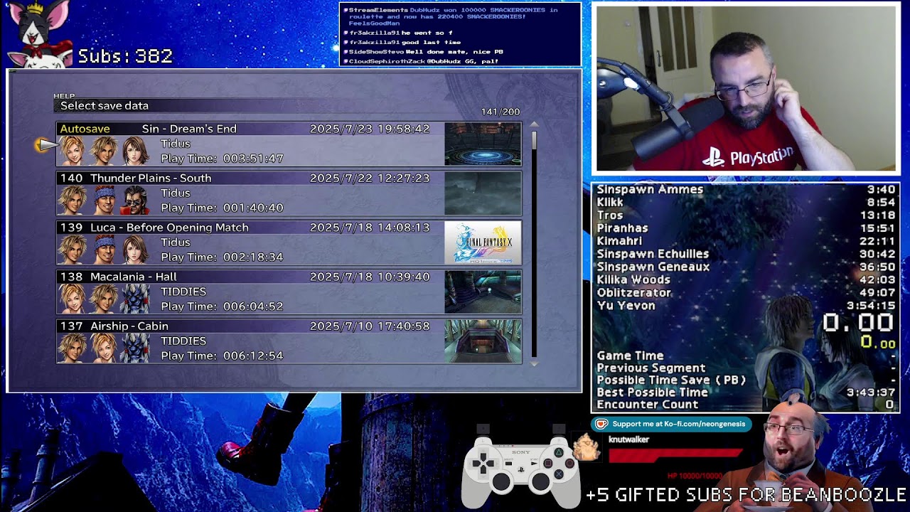 FINAL FANTASY VII ANY % NO SLOTS | NEW BIT AND SUB ALERTS | - YouTube