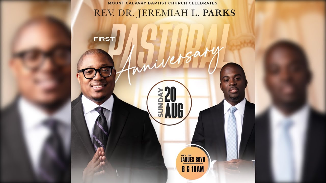 8/20/23 Rev. Dr. Parks First Pastoral Anniversary Worship Service - YouTube