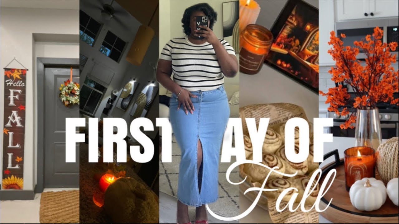 Decorating My Home for Fall, Our First Date, SHEIN Fall Haul, GRWM for ...