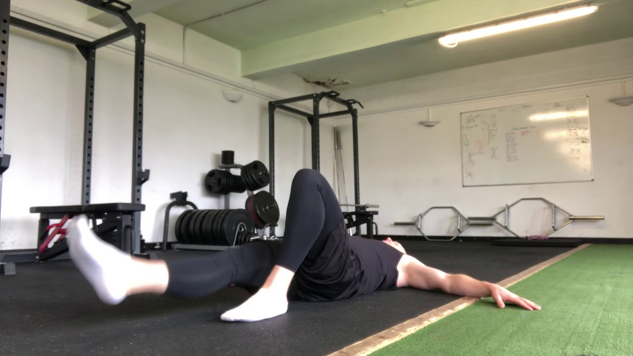 Single leg bridge demo - YouTube