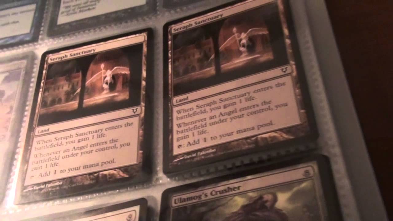 MTG Trade Binder, 1-7-13, Magic The Gathering Part 2 - YouTube
