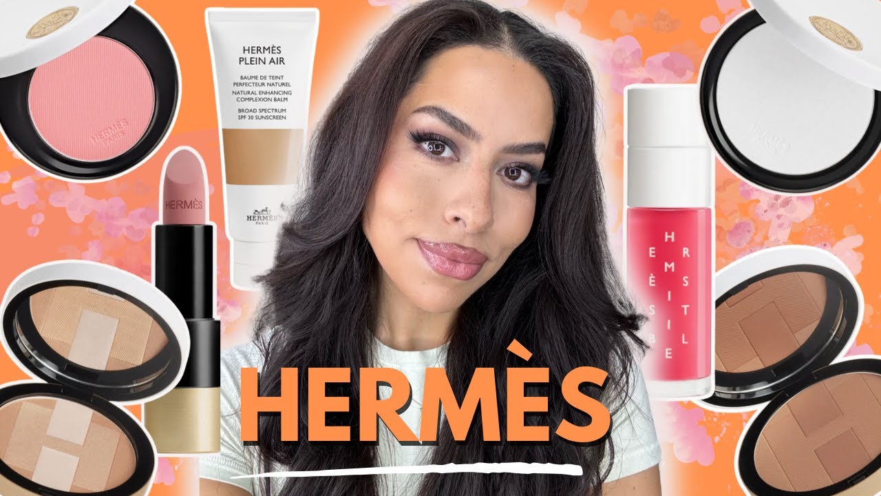 FULL FACE HERMÈS MAKEUP 🧡 GRWM - YouTube