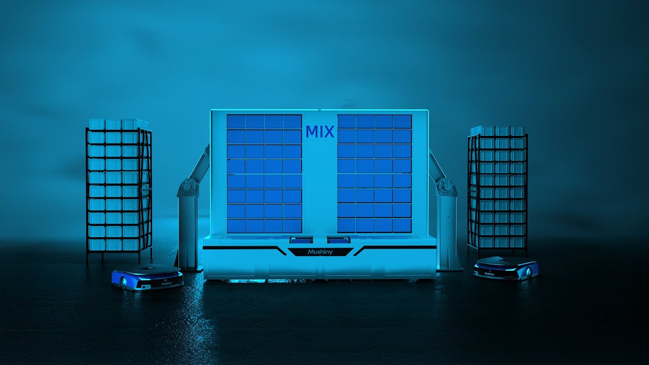 Mushiny | All-round goods-to-person solution—new generation MIX - YouTube