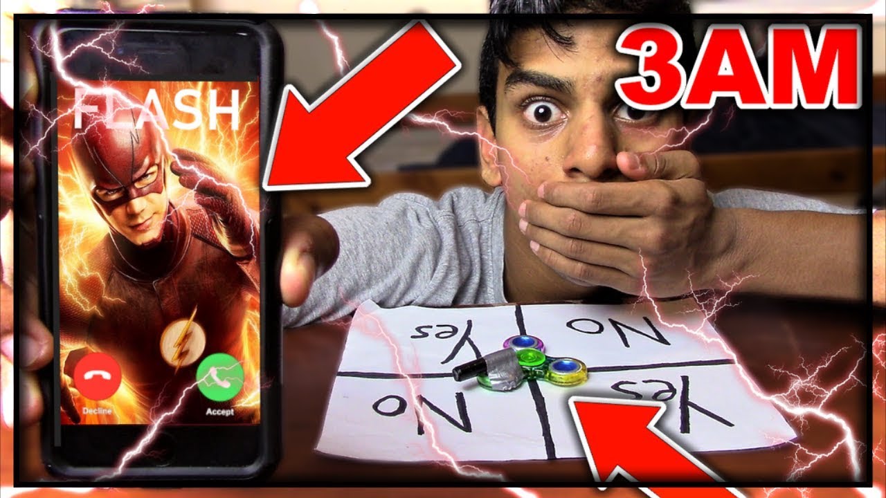 DO NOT PLAY CHARLIE CHARLIE FIDGET SPINNER WHEN TALKING TO THE FLASH AT ...