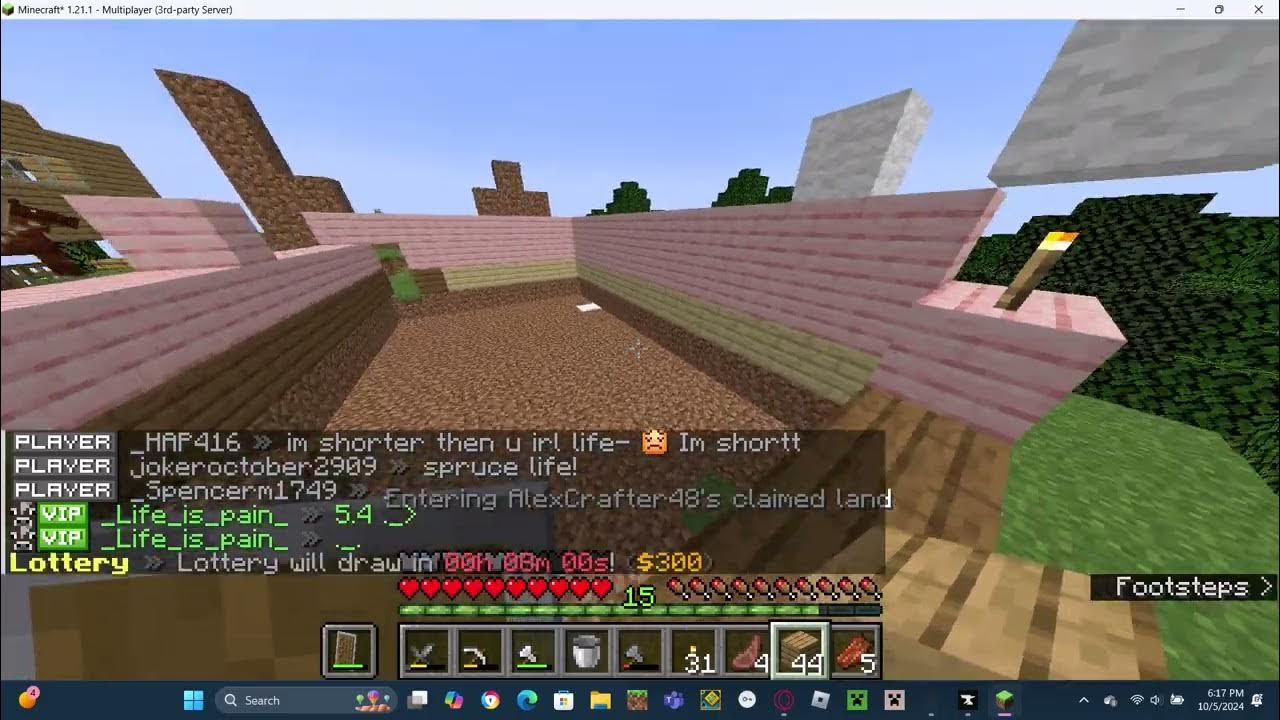 Minecraft Java Day 1 of EYstreem's server - YouTube